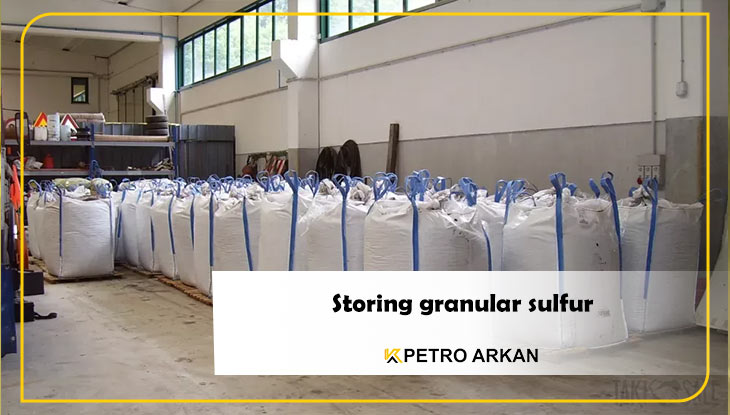 Granular Sulfur Storage - methods and guidelines