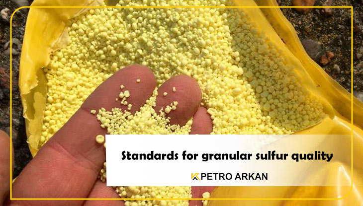 Quality Standards of Granular Sulfur - Certification requirements